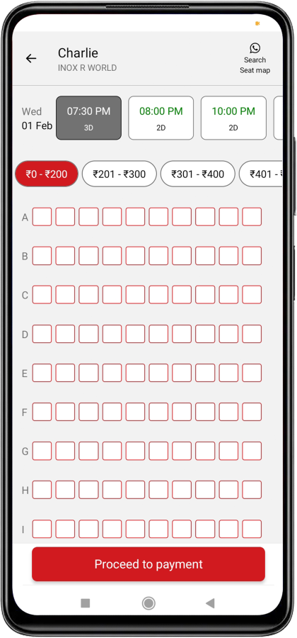 Movie Booking - Online Movie Ticket Booking React Native iOS/Android App Template by vg_infotec